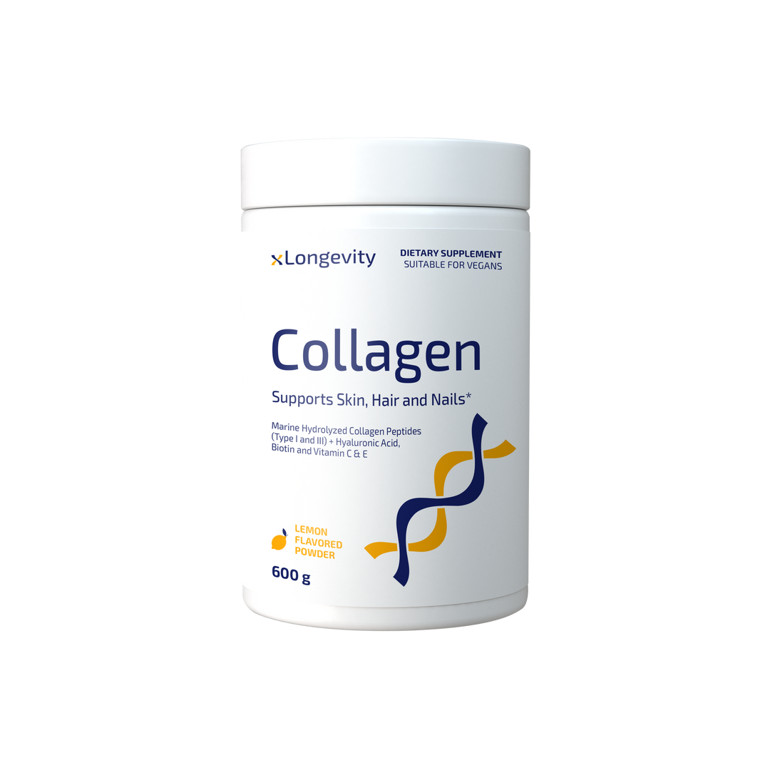Premium Collagen for Healthy Skin, Hair, and Nails | xLongevity – xLongevity Inc.